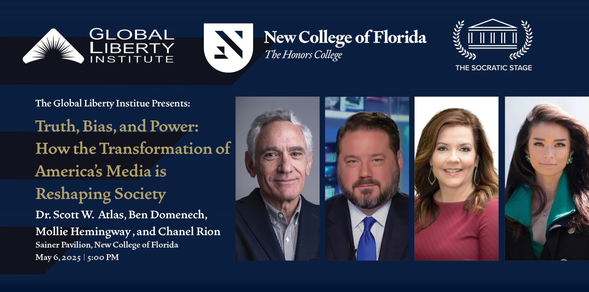 SOCRATIC STAGE DIALOGUE SERIES - New College of Florida